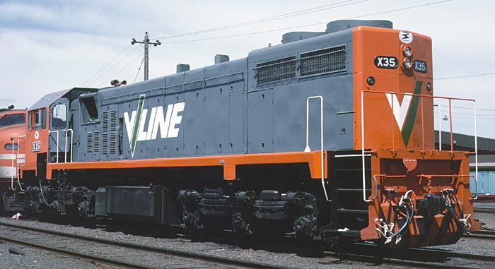 X class d/e locomotives